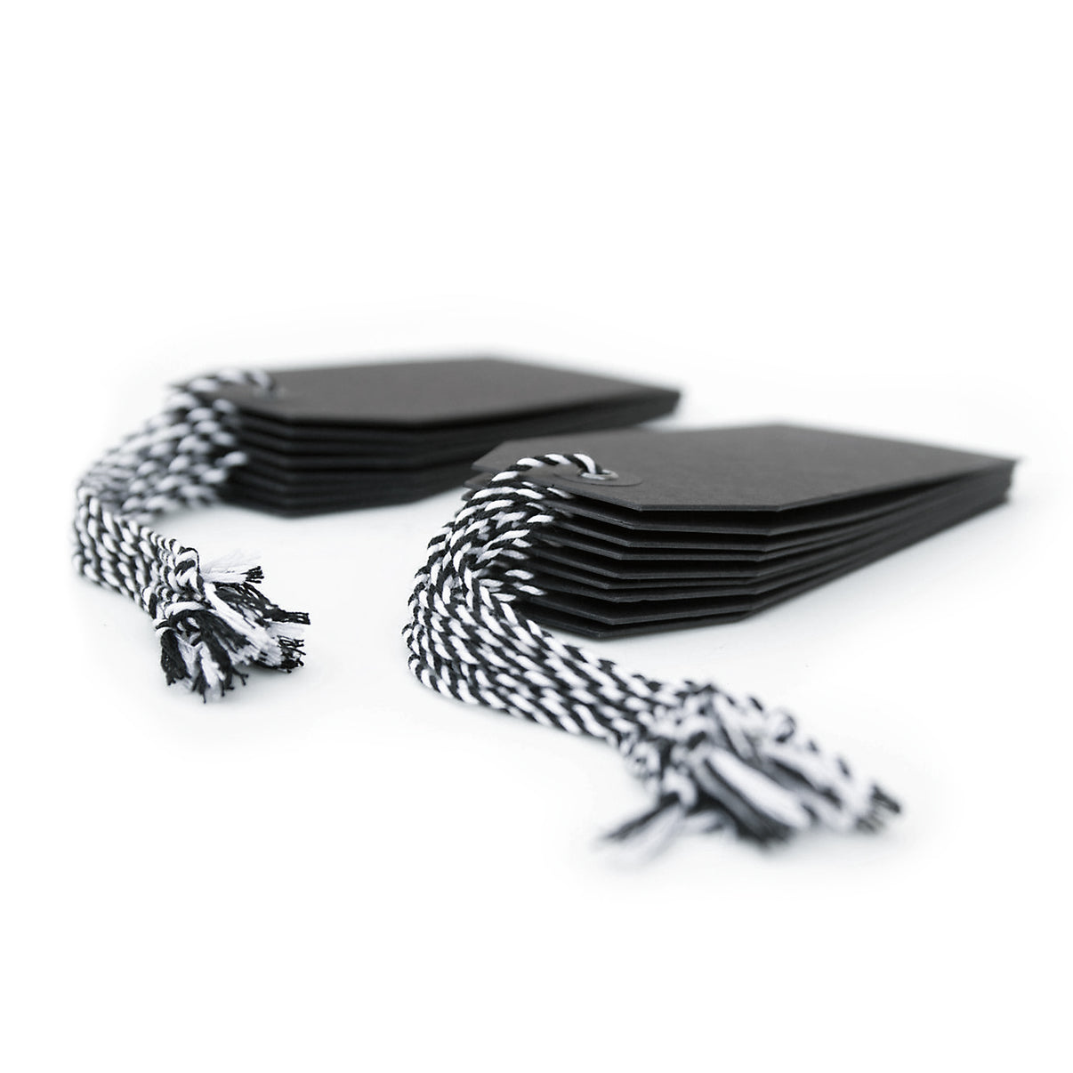 Recycled Black Paper Gift Tags (Faux Chalkboard Tags) - set of 20 ...