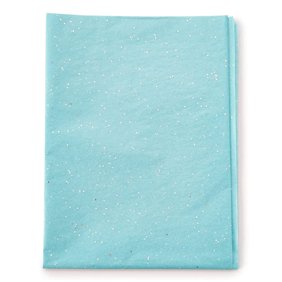 Aqua Sky Sparkle Bulk Premium Tissue Paper - 200 Sheets, 20”x30” High ...