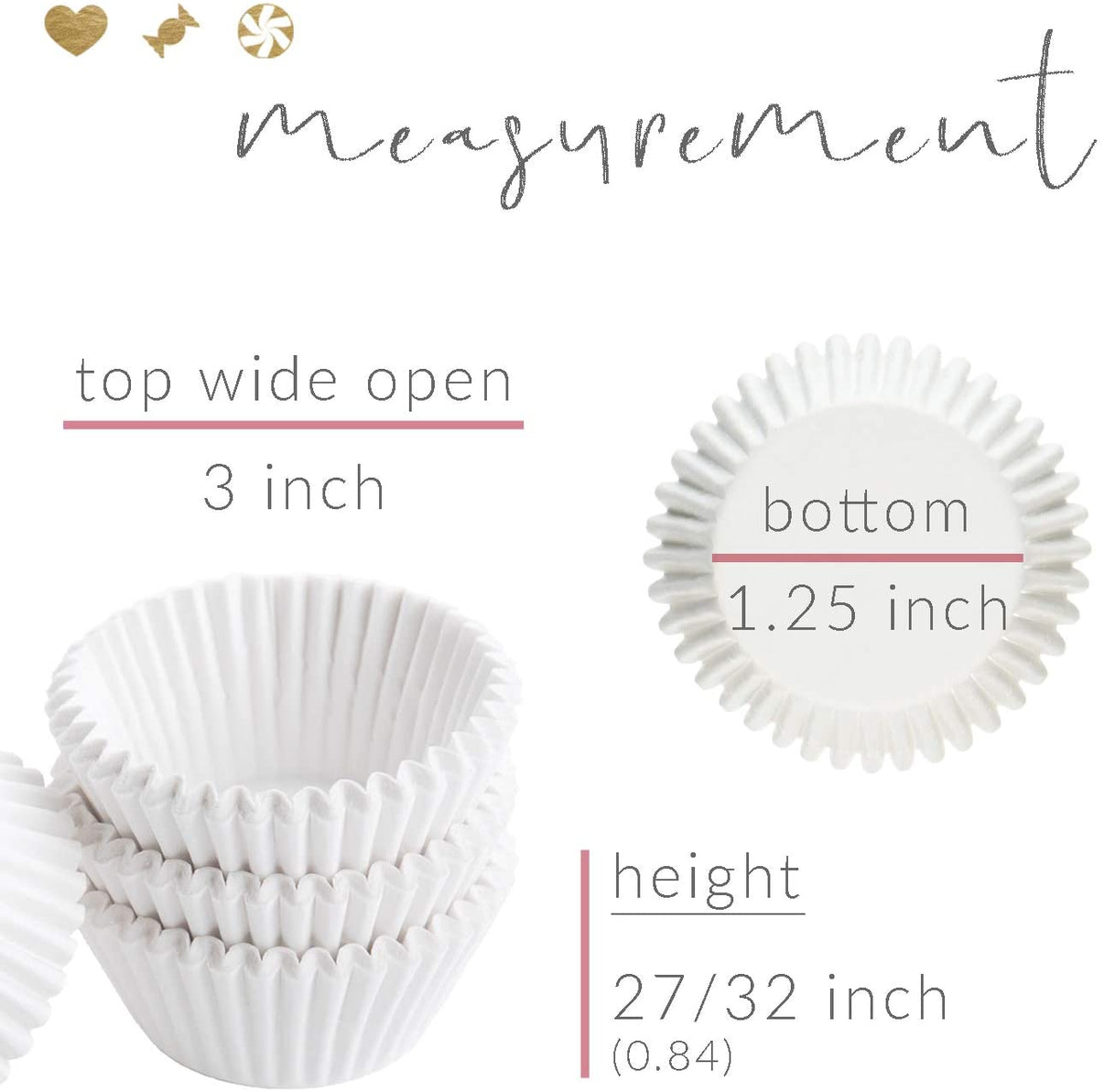 Mini Cupcake Liners – BonBon Paper