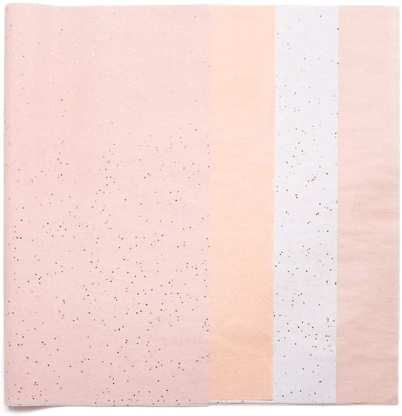 Rose Gold Sparkle Tissue Paper - 20 x 30 inch - 36 sheets pack – BonBon ...